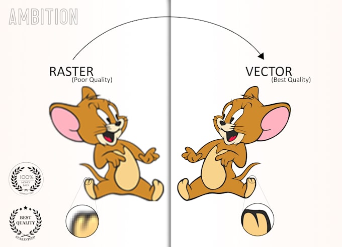 Redraw, vectorize, convert logo or graphics to vector within 4 hours by ...