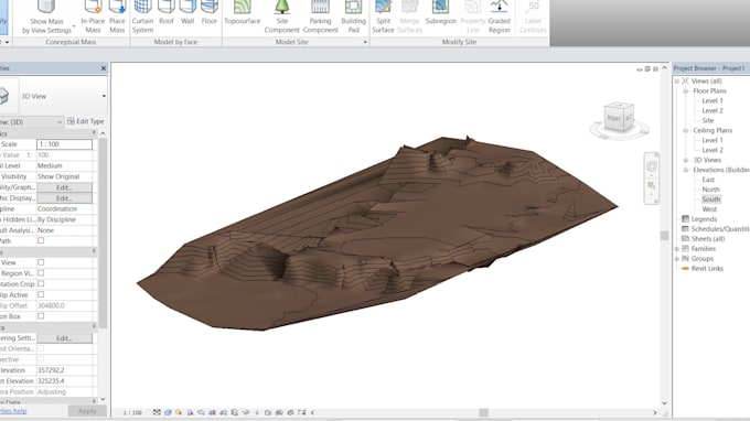 Do 3d topo surface by google earth to autodesk revit by Nasib1587 | Fiverr