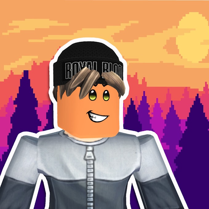 Make a roblox avatar logo by Iceber1360 | Fiverr