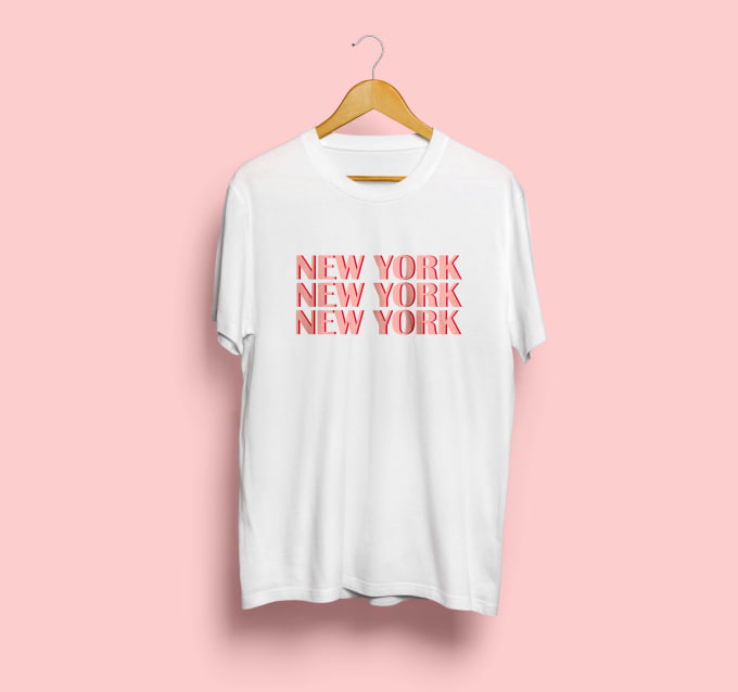 Do Minimalist Typography T Shirt Design By Danielagalicia Fiverr