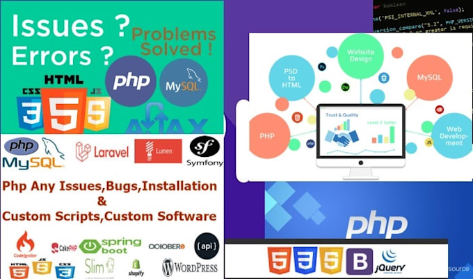 Create a professional website or web app using php and mysql by ...