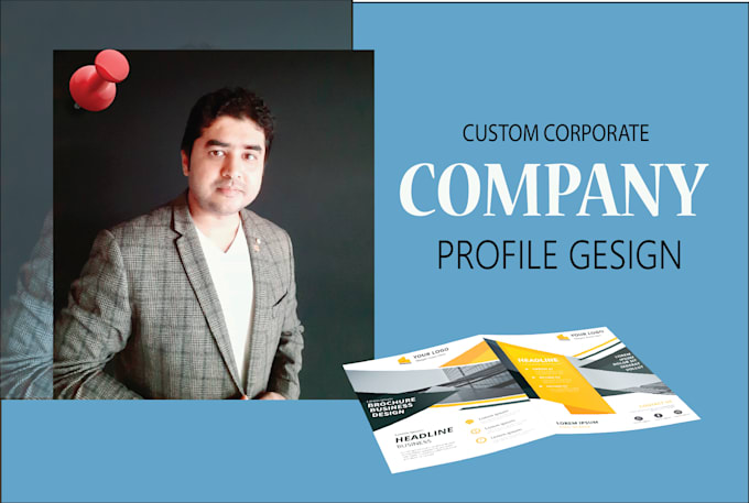Custom company profile design by Kamranmeo | Fiverr
