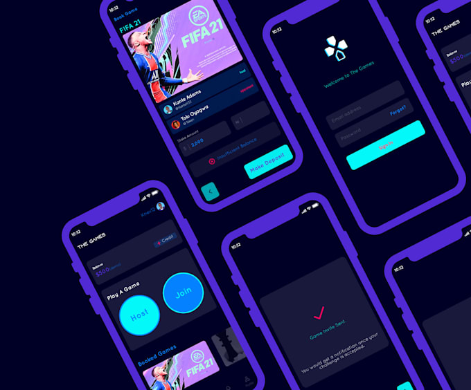 Design functional ui for mobile apps and websites by Ovasys_ui | Fiverr