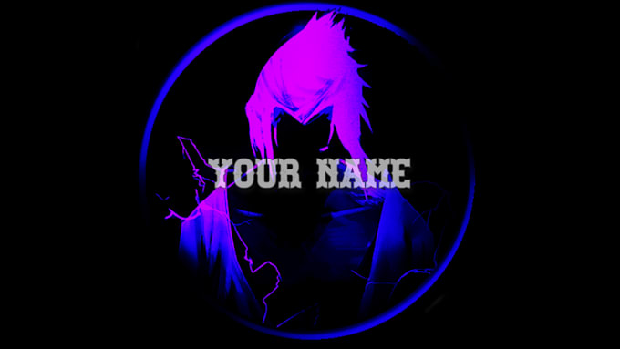 Make you a pfp with your name on it by Tsukida | Fiverr