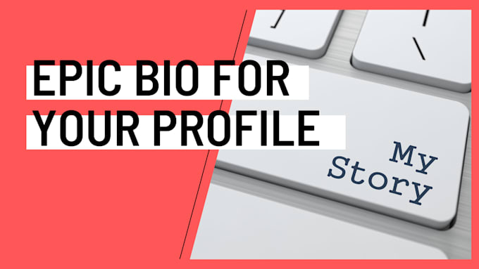 Write you an epic bio by Sandrars | Fiverr