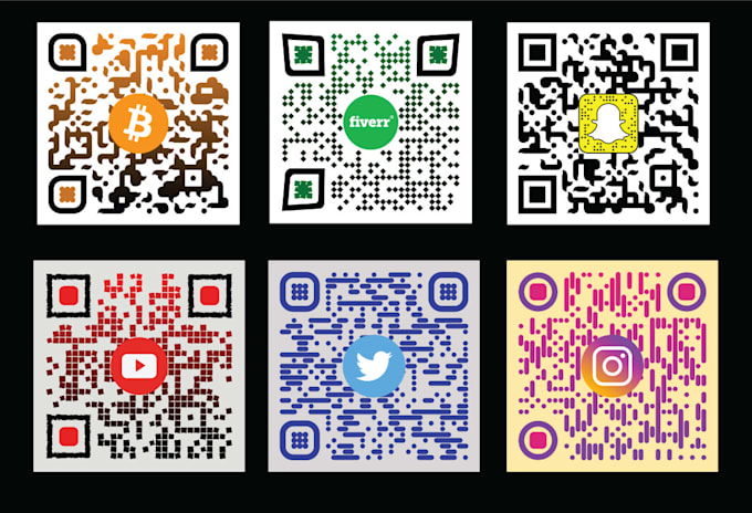 Design a good qr code with logo by Omcreation910 | Fiverr