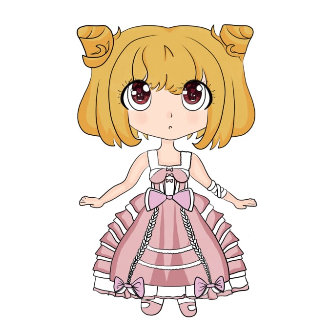 Draw cute chibi character by Zokio_ | Fiverr Draw cute chibi character by Zokio_ | Fiverr