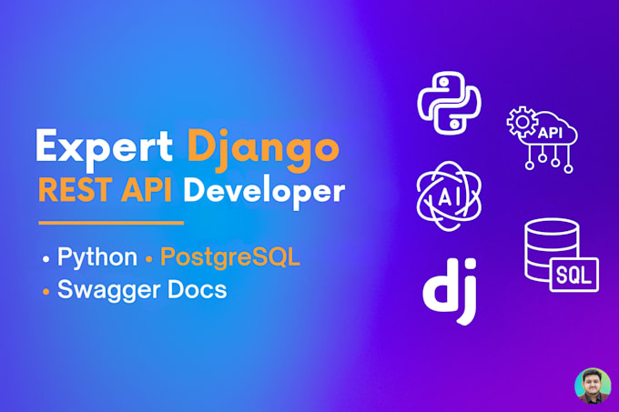 Python developer, django rest api, full stack developer, api integration by Iamaronee | Fiverr
