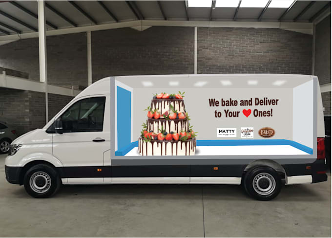 Design half and full van wrap by Seemaafzal727 | Fiverr