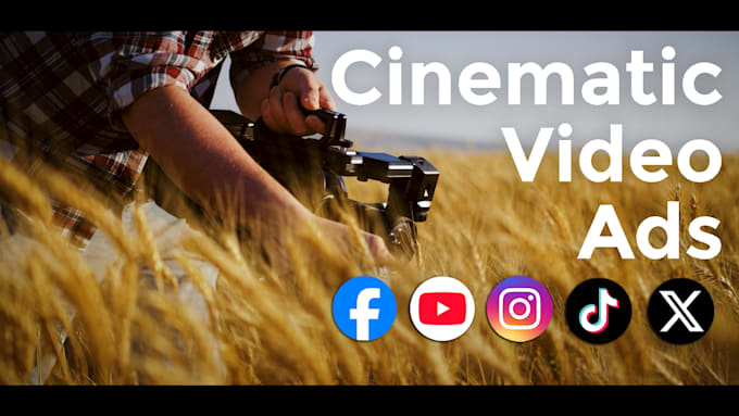 Create a cinematic commercial video ad to promote your business on ...