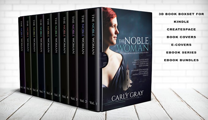 Design 3d box set, ebook, 3d bundle, ecover, ebook box set for kindle ...