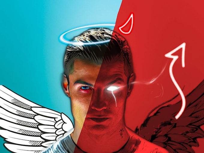 Draw your cartoon face logo from your photo, mascot design by Xeaul06 ...