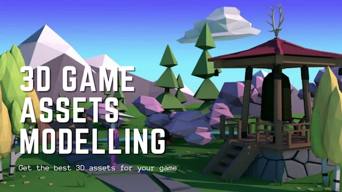Create 3d assets for your game by Vlad_pinzaru | Fiverr