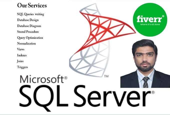 Be your sql query writing optimization database design and fixes by Jawad__ahmad | Fiverr