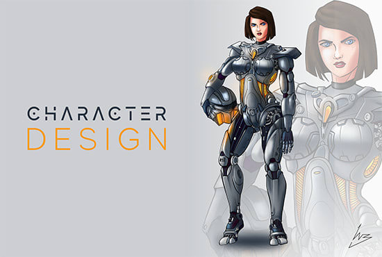 Do character design concept art for your game by Hasnayeenzayed | Fiverr