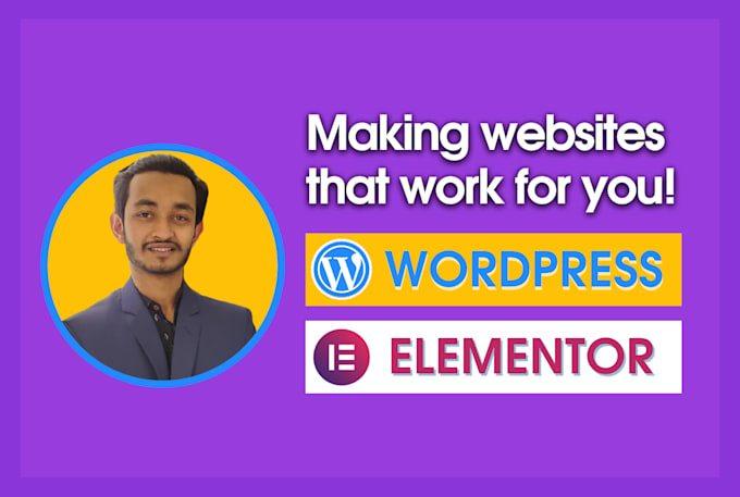 Clone, customize wordpress website design and landing page with elementor pro by Webmonsters_co ...