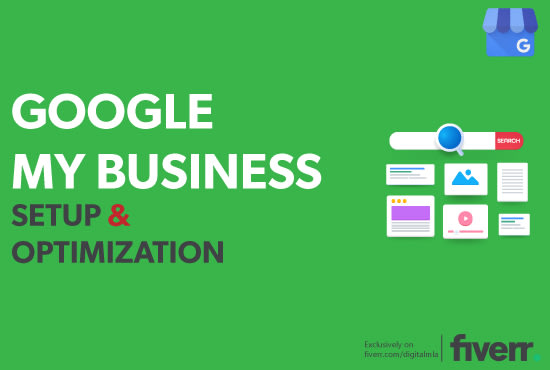 Setup and optimize your google my business listing to rank by Digitalmla | Fiverr