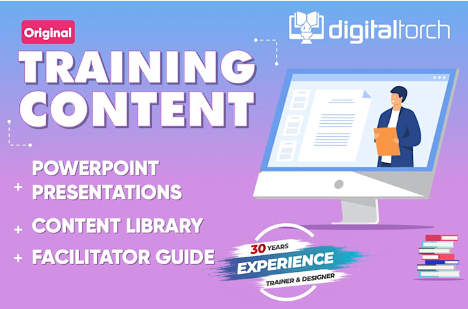 Create custom training presentations for courses by Coffeekiwi | Fiverr