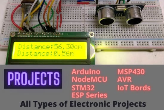 Do your arduino, nodemcu, stm32, avr, msp430, esp32, etc projects by Akarun3011 | Fiverr