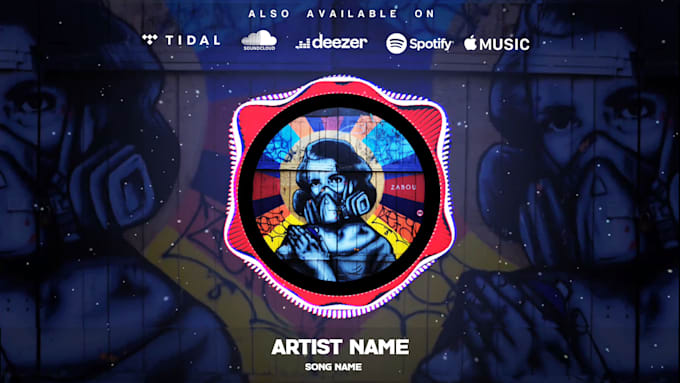 Create professional music visualizer audio spectrum video by Rahtha ...