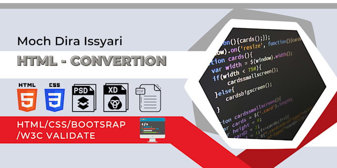 Create your website with html css and bootstrap by Arik1102 | Fiverr