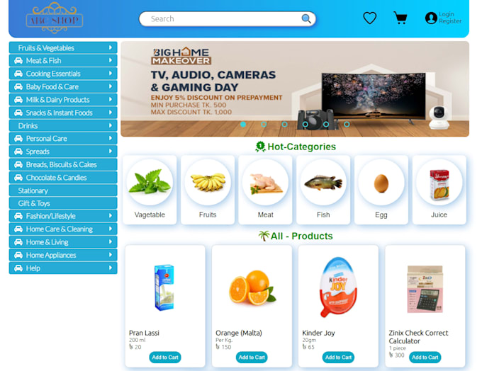 Develop custom php, html, css, js website for school business by ...