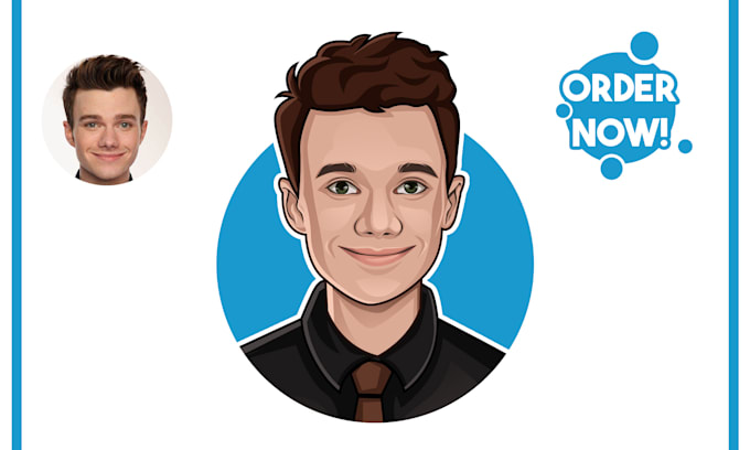 Draw portrait avatar cartoon or caricature from photo by Ysqstudio | Fiverr