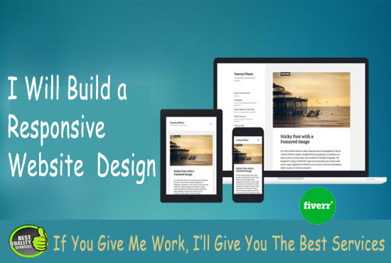Create responsive website wordpress design by Shefat72 | Fiverr
