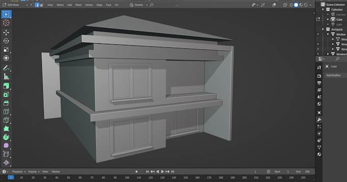 Make 3d model from your reference documents using blender by ...