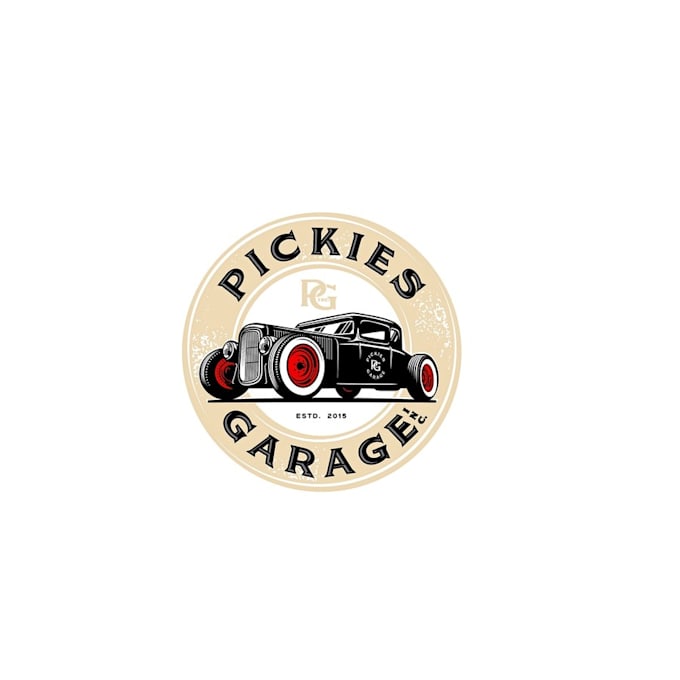 Design fun vintage garage rockabilly pinup logo in 1 day by Judy ...