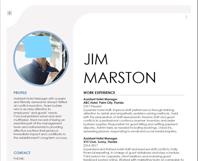 Transform your resume for your dream job by Hustlingheman | Fiverr