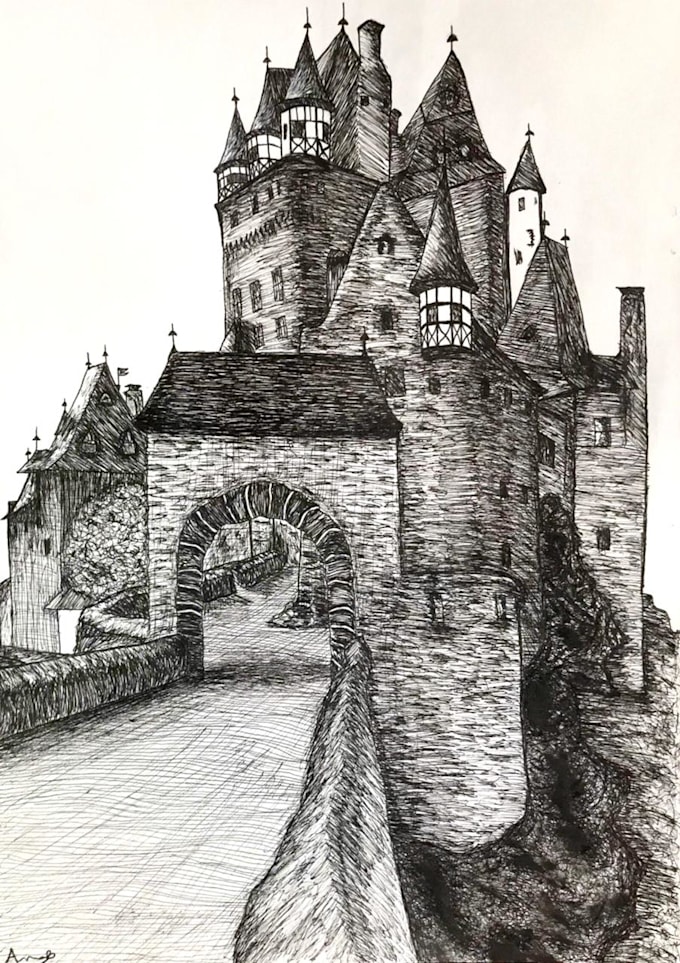 Draw beautiful places for you by Planniet | Fiverr