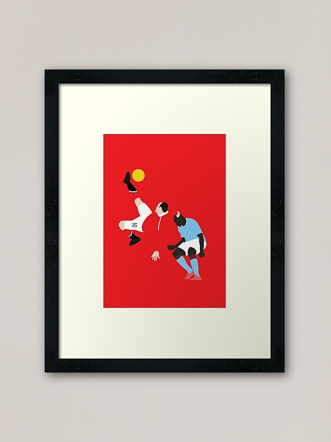 Customize minimal sports player poster by Cjs_jackshun | Fiverr