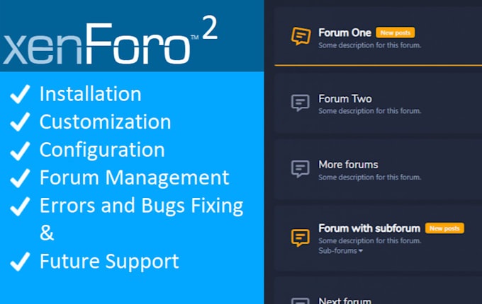 Install, configure and customize xenforo forum website by Aliahmed2392 ...