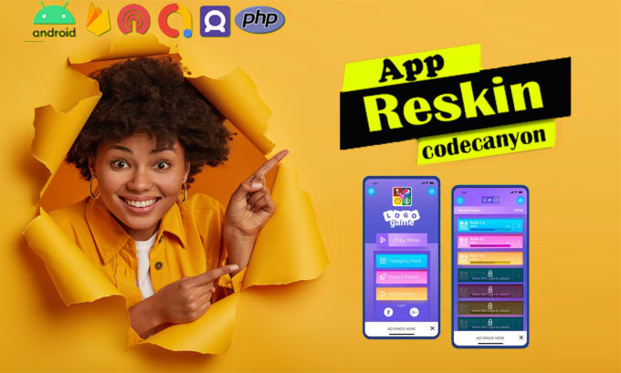 Reskin, rebrand, customize codecanyon app, android app by Apps ...
