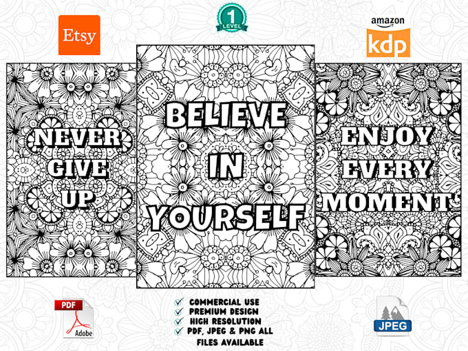 swear word coloring pages etsy handmade