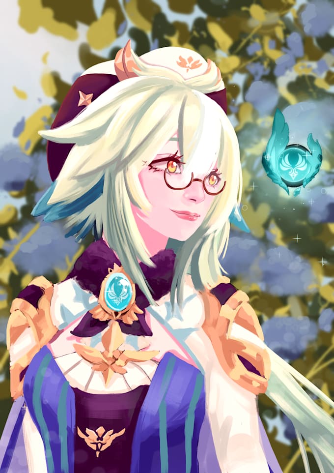 Draw a full render illustration of your character by Angielaurasart ...