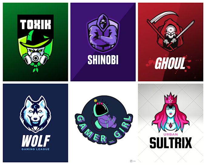 Design esports avatar, youtube gaming logo and banner by Gigacash | Fiverr