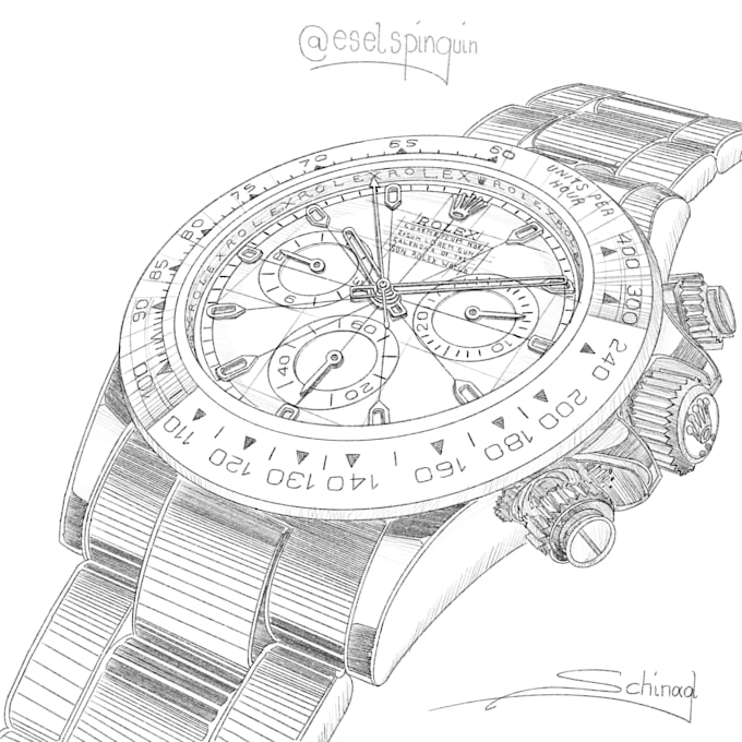 Draw a technical drawing, sketch, product illustration by Artphil | Fiverr