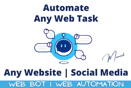 Make custom auto chat and posting web bot with gui by Muneeb_ahmad_ch ...