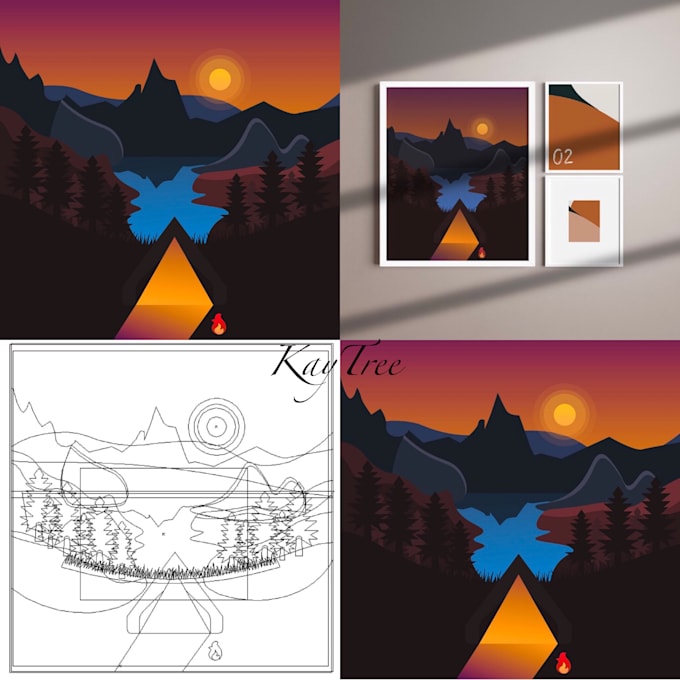 Draw custom digital art and digital paintings for any purpose by K ...