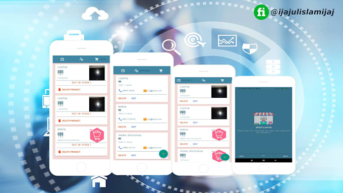 Develop inventory android app with amazing design by Ijajulislamijaj ...