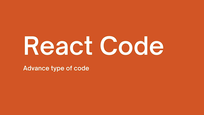 Create any type of advance code by Iamnomiawan | Fiverr