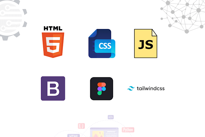 Do website design using html css sass bootstrap tailwind by ...