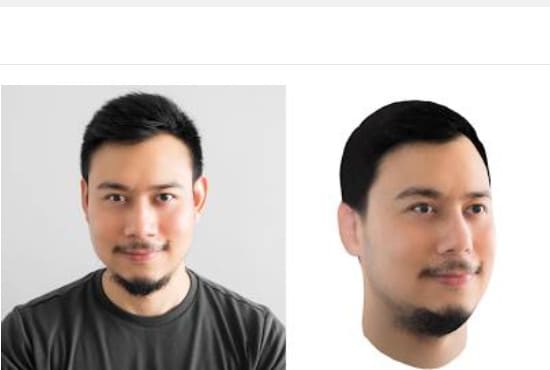Create 3d model of your face by Freelancersabbe | Fiverr