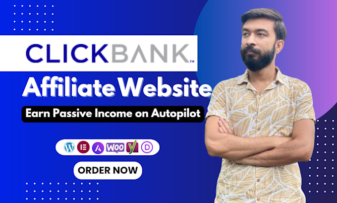 Create clickbank affiliate website for passive income by Wordpressbiz ...
