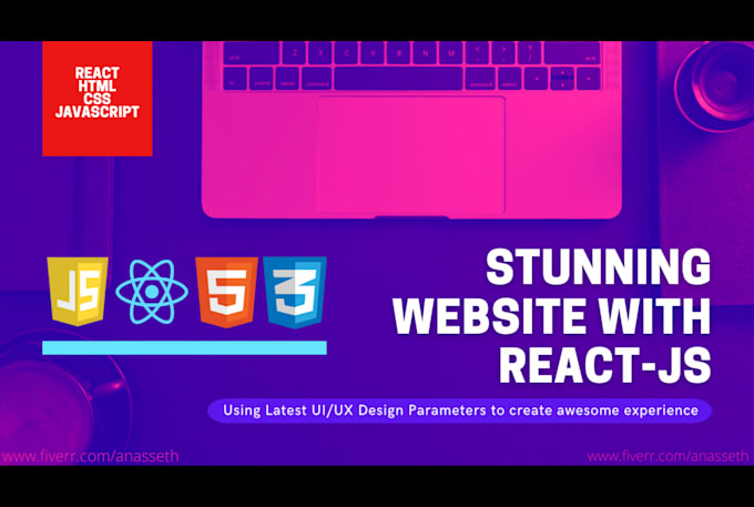 Develop fullstack react web application by Anasseth | Fiverr