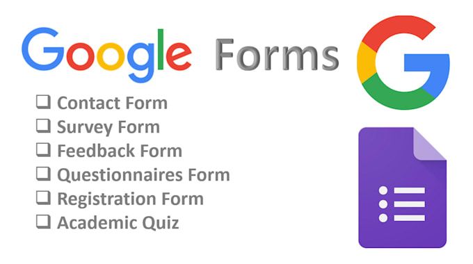 Create google form, survey form, questionnaires and quizzes by ...
