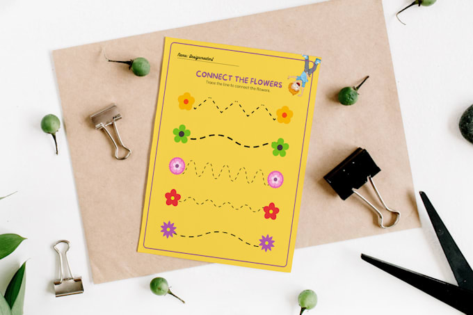 Design kindergarten worksheets, workbook for kids any grade by ...