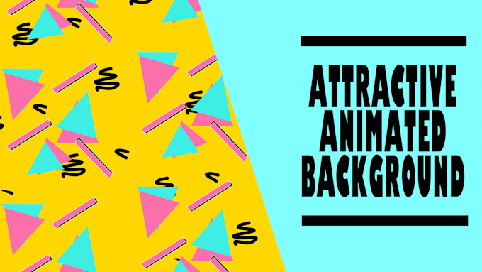 Create eye catching animated background by Karlbourdiec | Fiverr